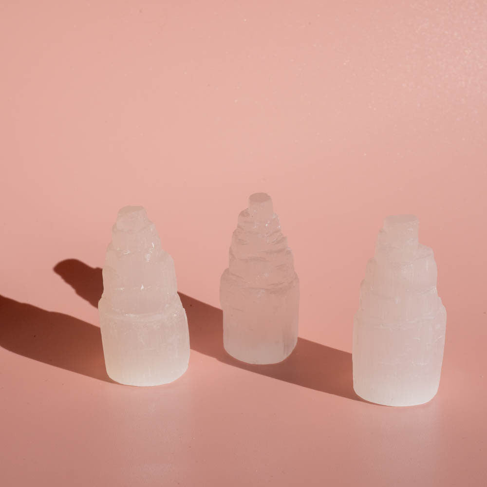Mini Selenite Tower – Northern Sky