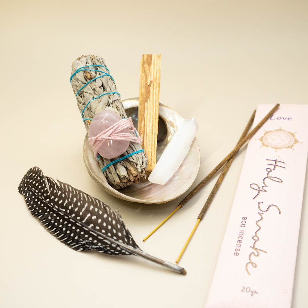 White Sage and Palo Santo Smudging Gift Set – Northern Sky