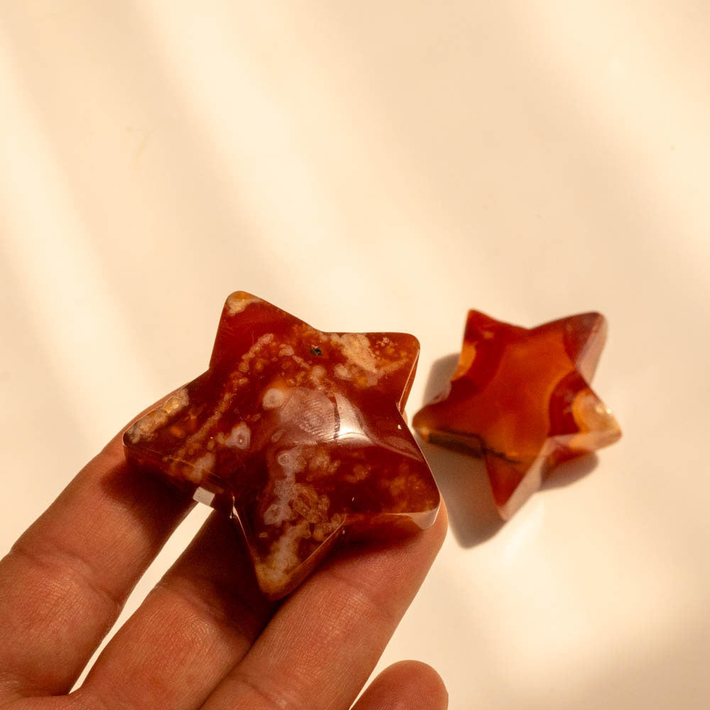 Carnelian Crystal Star – Northern Sky