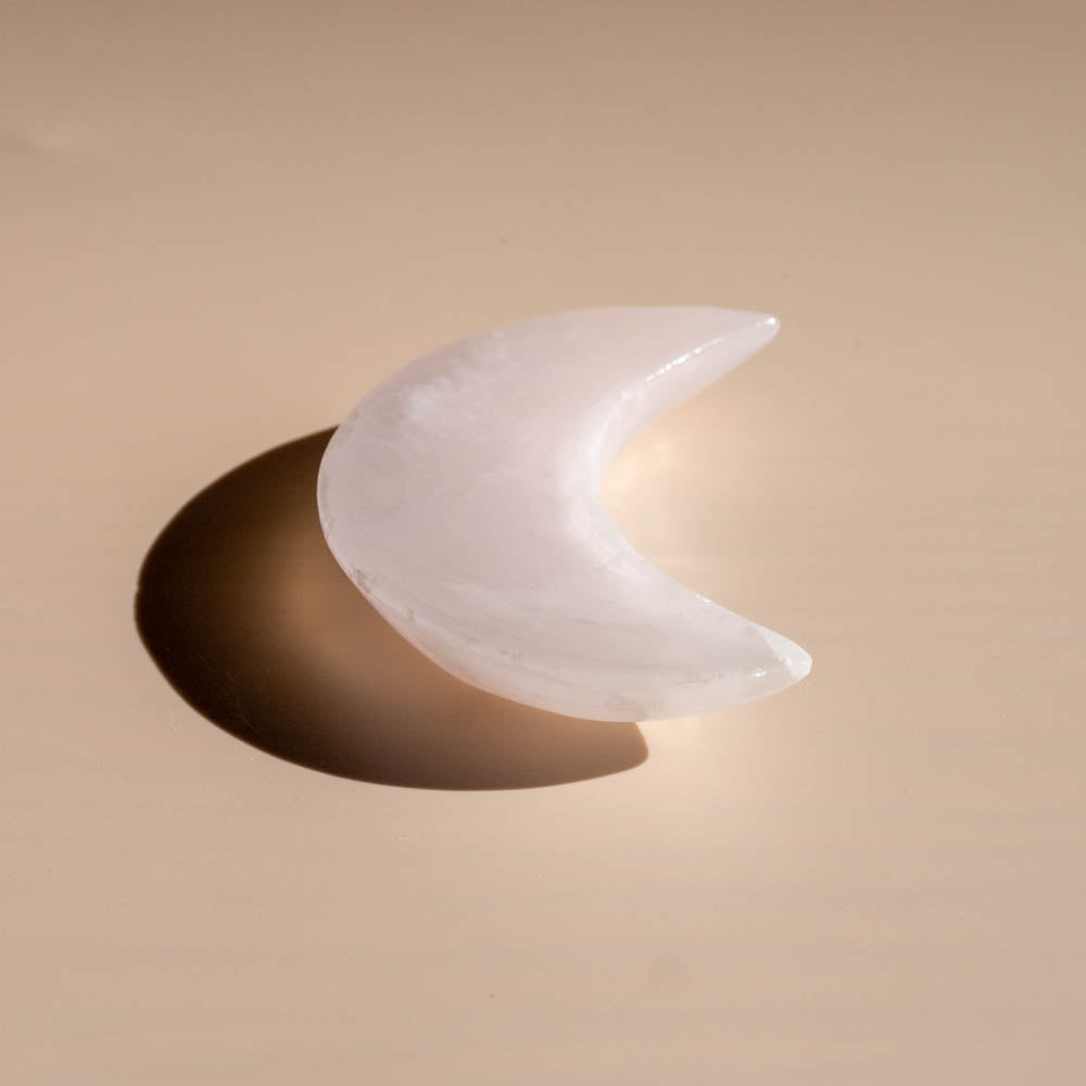 Mangano Pink Calcite Moon Dish – Northern Sky